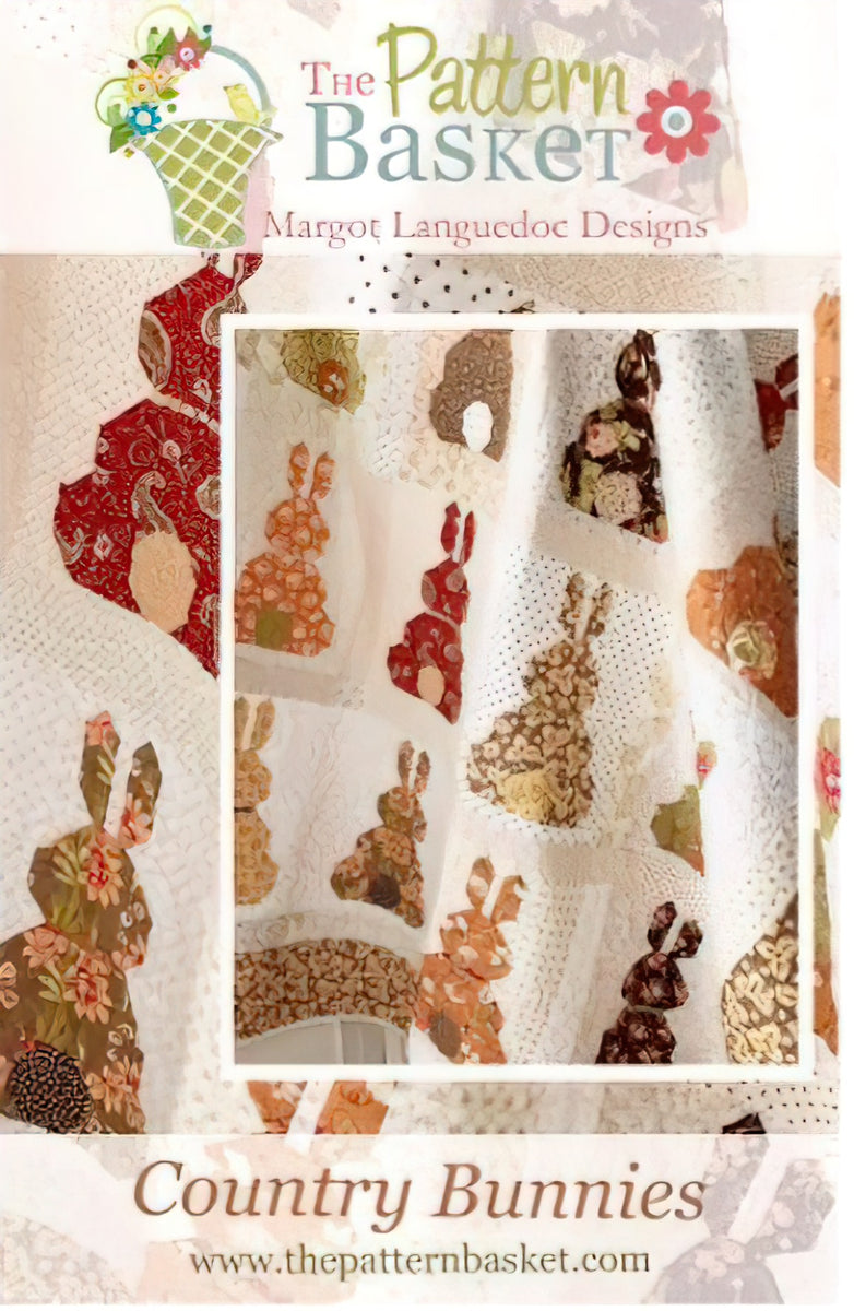 Country Bunnies Quilt Pattern by The Pattern Basket – Quilt in a Day