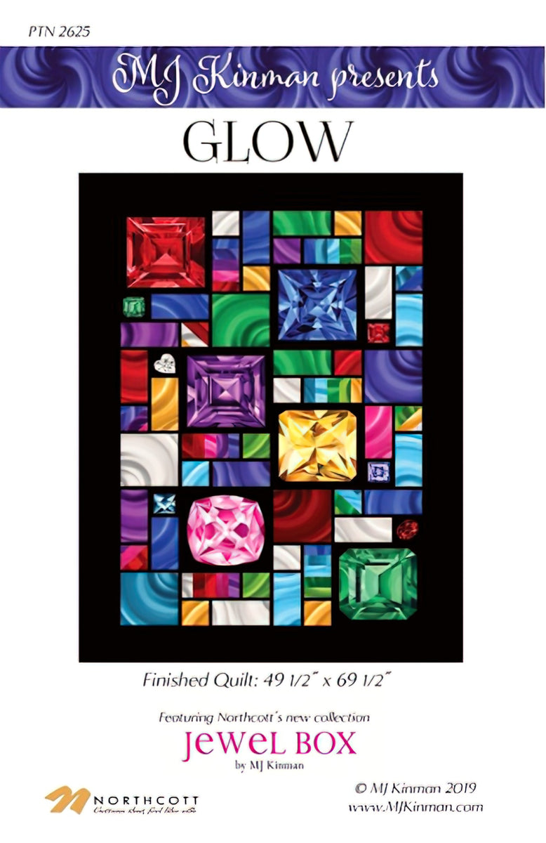 Jewel Box - Glow Quilt Pattern by MJ Kinman – Quilt in a Day
