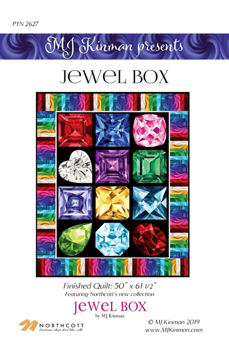 Jewel Box - Jewel Box Quilt Pattern by MJ Kinman – Quilt in a Day