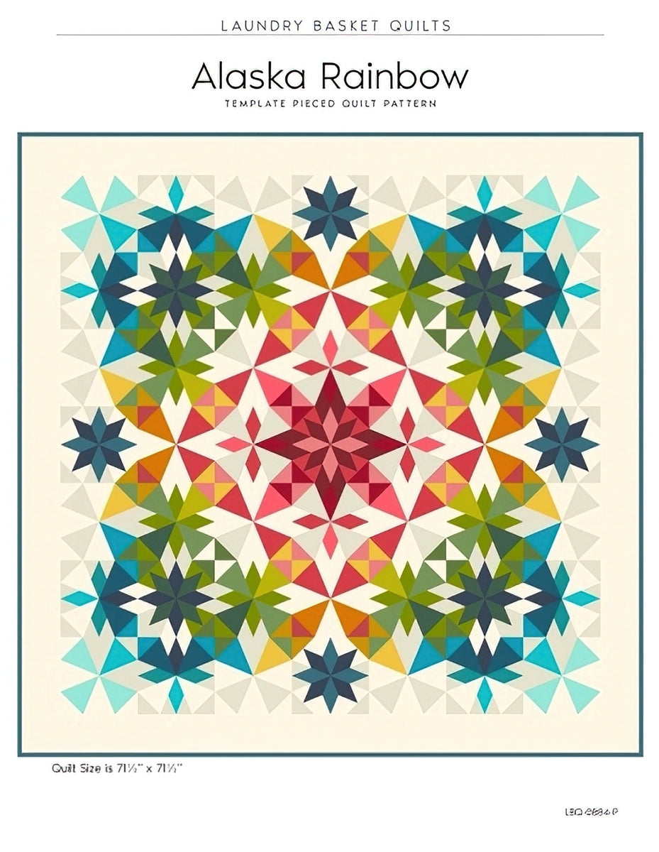 Alaska Rainbow Quilt Pattern by Edyta Sitar Laundry Basket Quilts ...