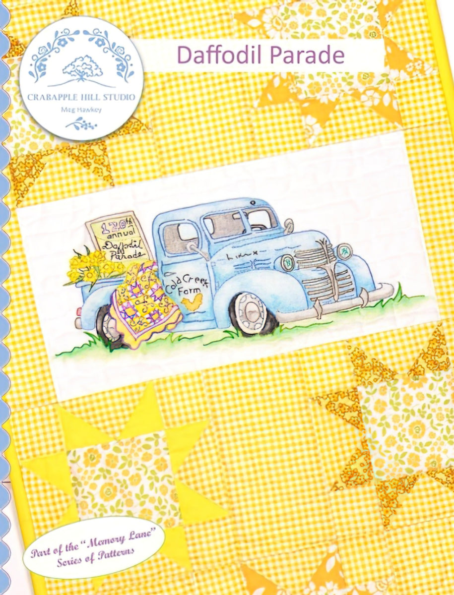 Memory Lane - Daffodil Parade Pattern by Crabapple Hill Studio – Quilt ...