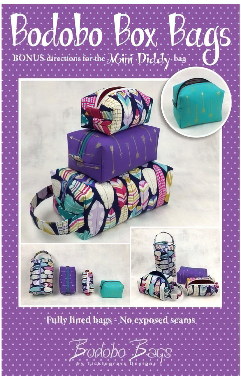Bodobo Box Bags Pattern by Natalie Rawlinson – Quilt in a Day