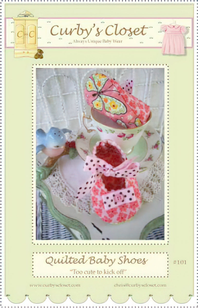 Quilted Baby Shoes – Quilt in a Day