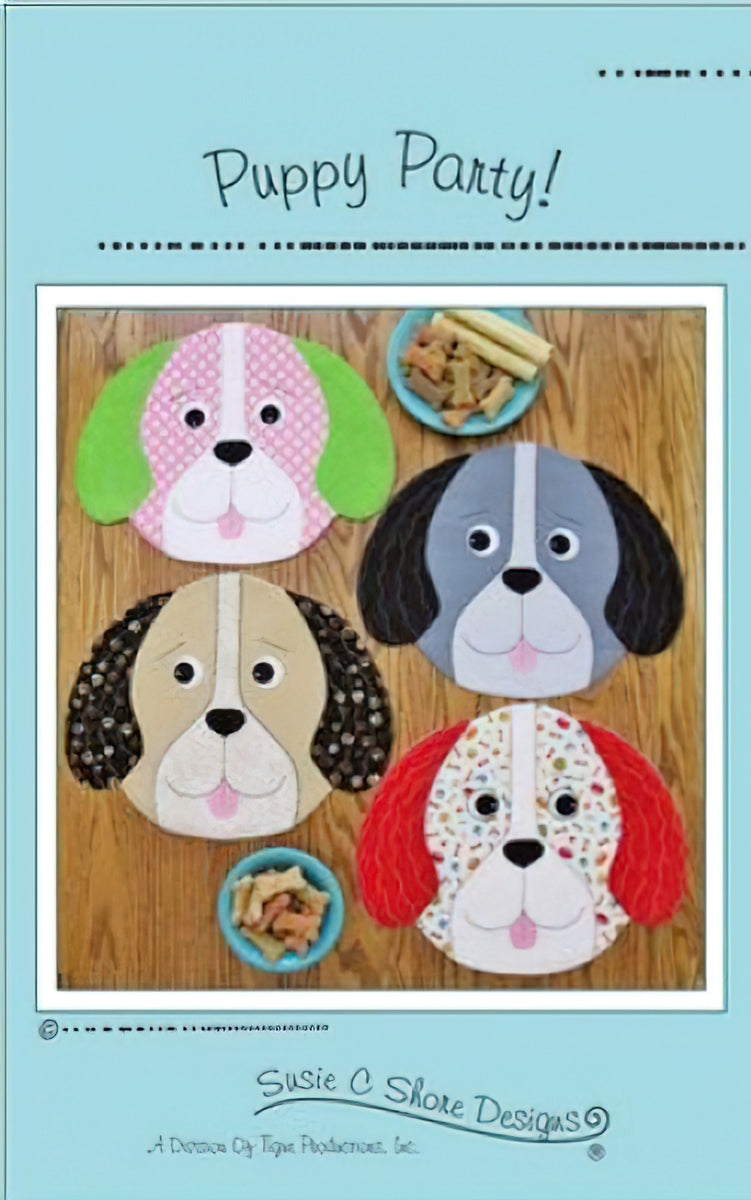 Puppy Party by Susie C Shore Designs – Quilt in a Day