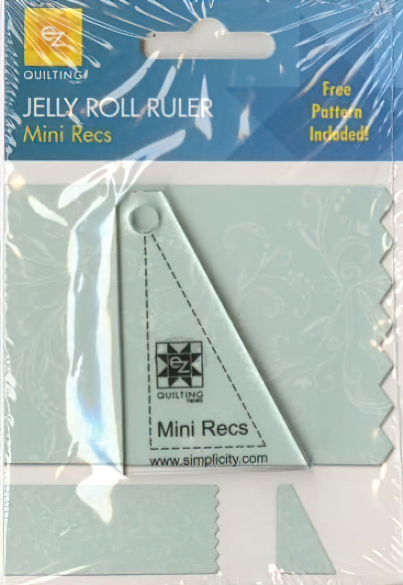 Jelly Roll Ruler - Mini Recs by EZ Quilting – Quilt in a Day