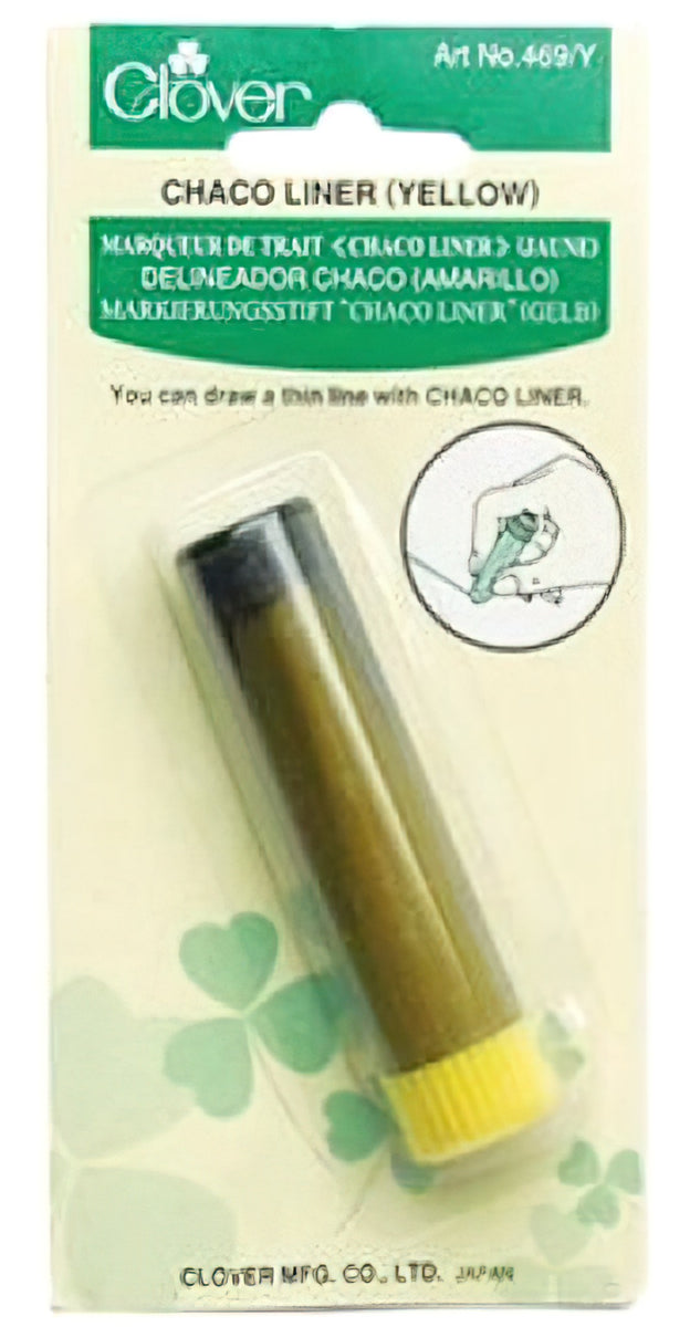 Clover Chaco Liner Chalk Yellow – Quilt in a Day