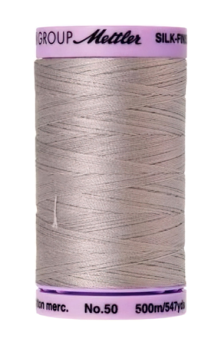 Thread - Silk Finish Cotton 50wt, 547yds Ash Mist – Quilt in a Day
