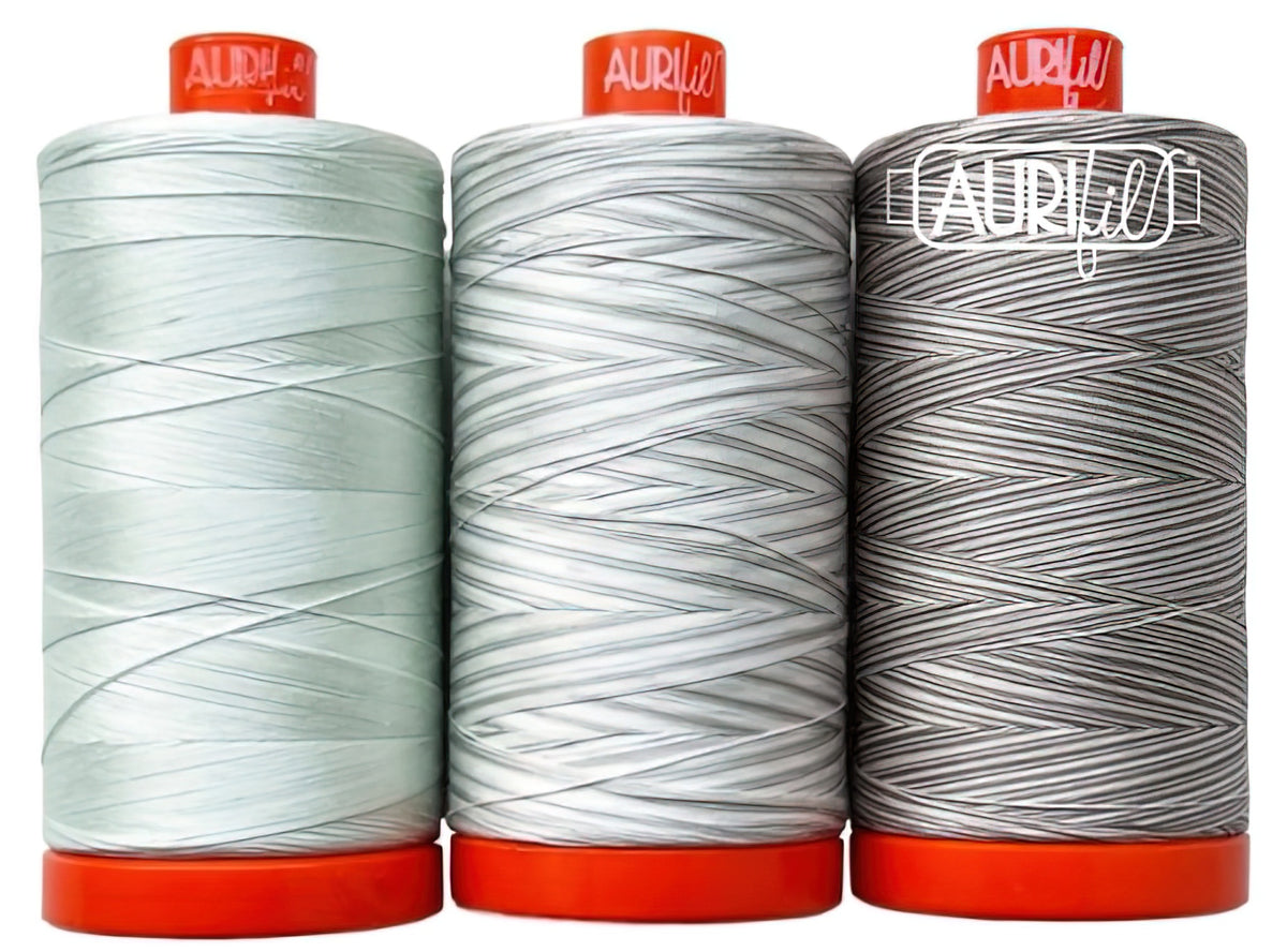 Freight Damaged - Aurifil - Frangipani 2022 Color Builder 50wt 3pc Set ...
