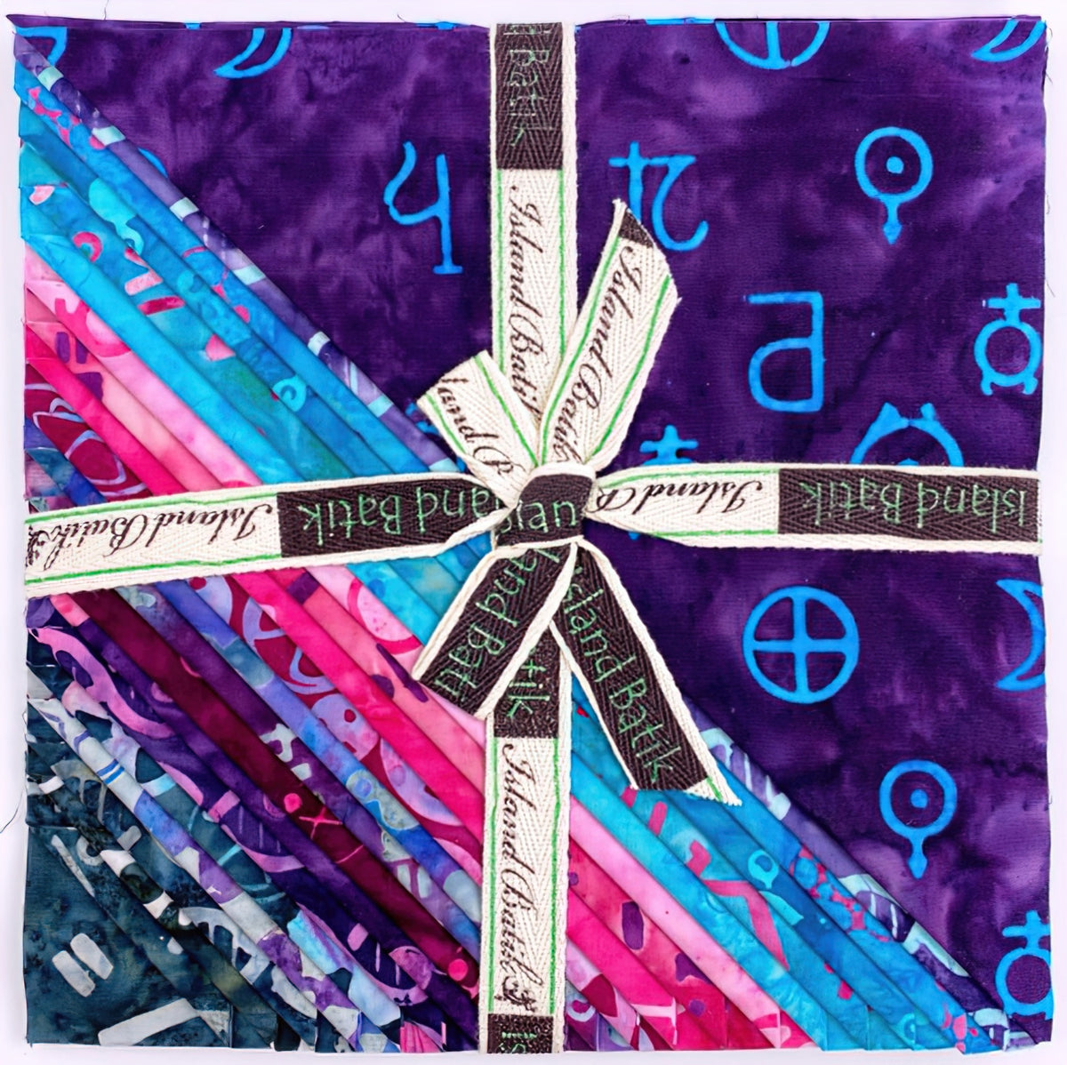 Island Batiks - Blinded by Science 10x10 Stack Pack – Quilt in a Day