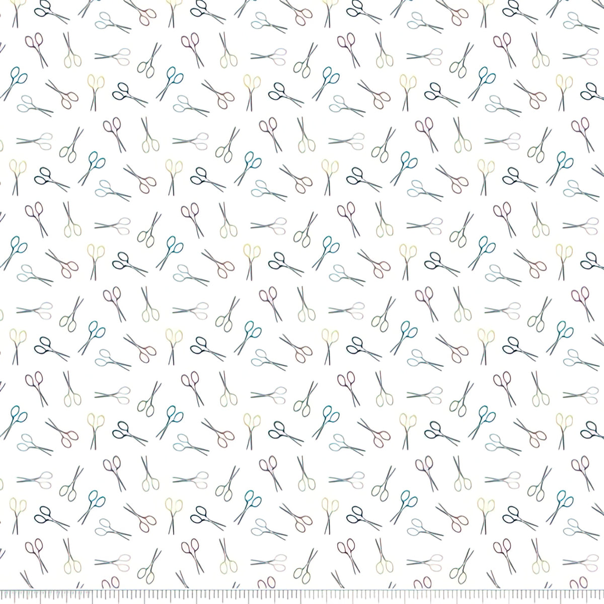 RILEY BLAKE - Sew Much Fun by Echo Park - Scissors - White - #8237-BT ...