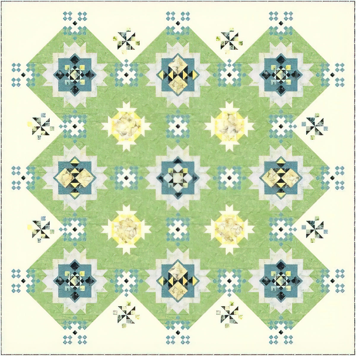 Chelsea Block of the Month - Cypress – Quilt in a Day