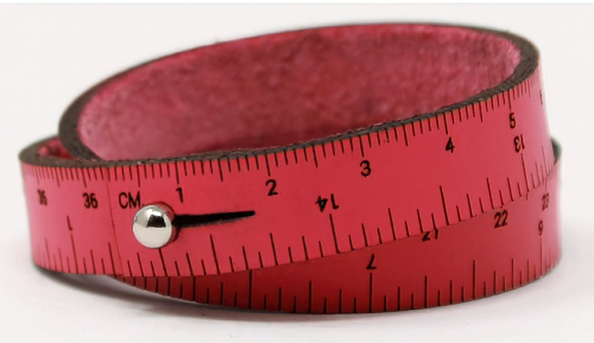 Wrist Ruler Bracelet Hot Pink 16 Inches by Crossover Industries – Quilt ...