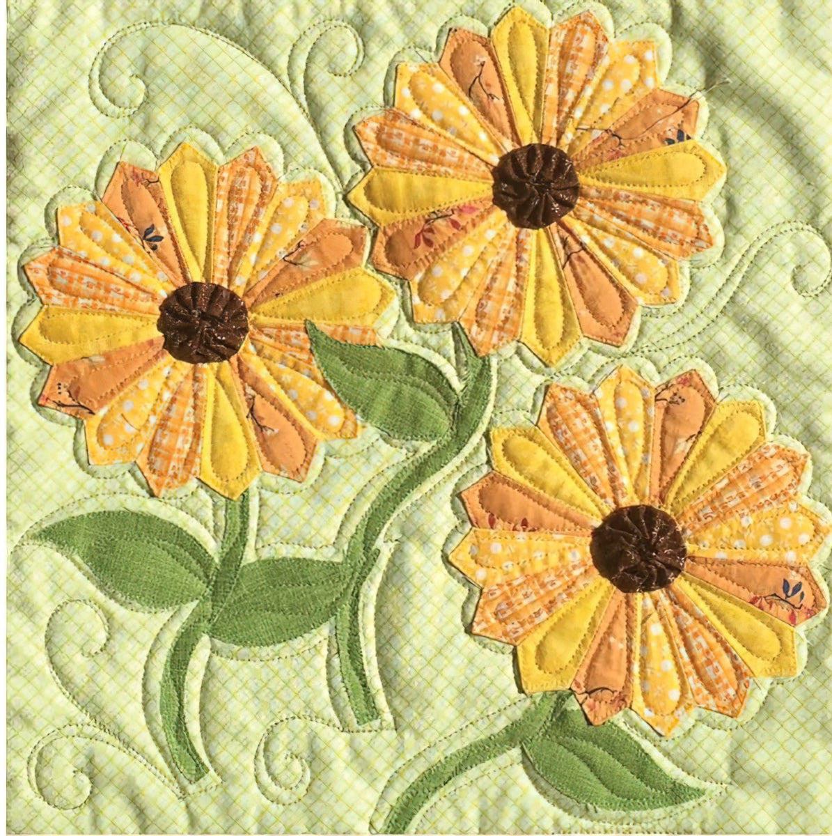 Sunny Sunflowers Block Kit - Fun on the Farm – Quilt in a Day