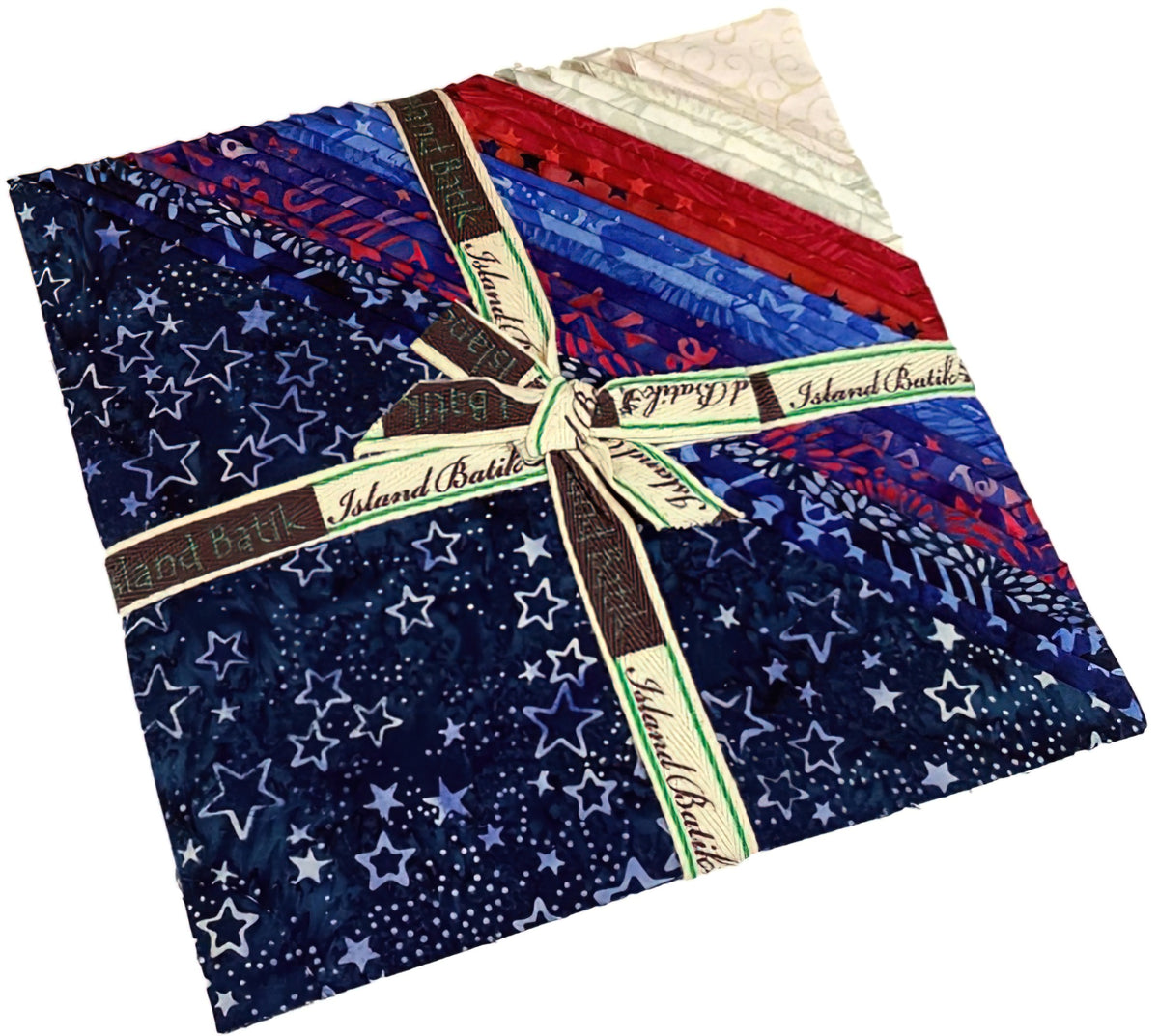 Island Batiks - Freedom 2 - 10x10 Stack Pack – Quilt in a Day