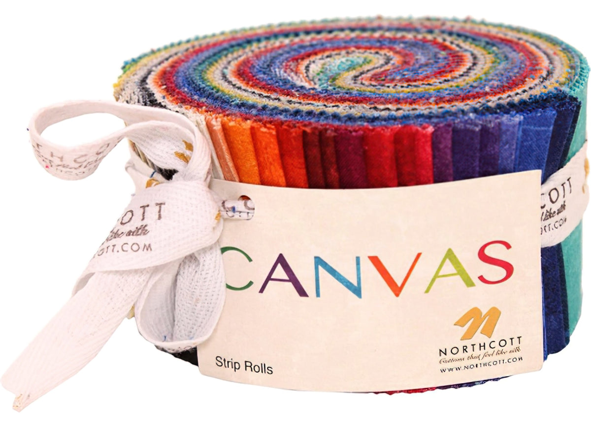 Northcott - Canvas 2.5 Inch Strip Roll – Quilt in a Day