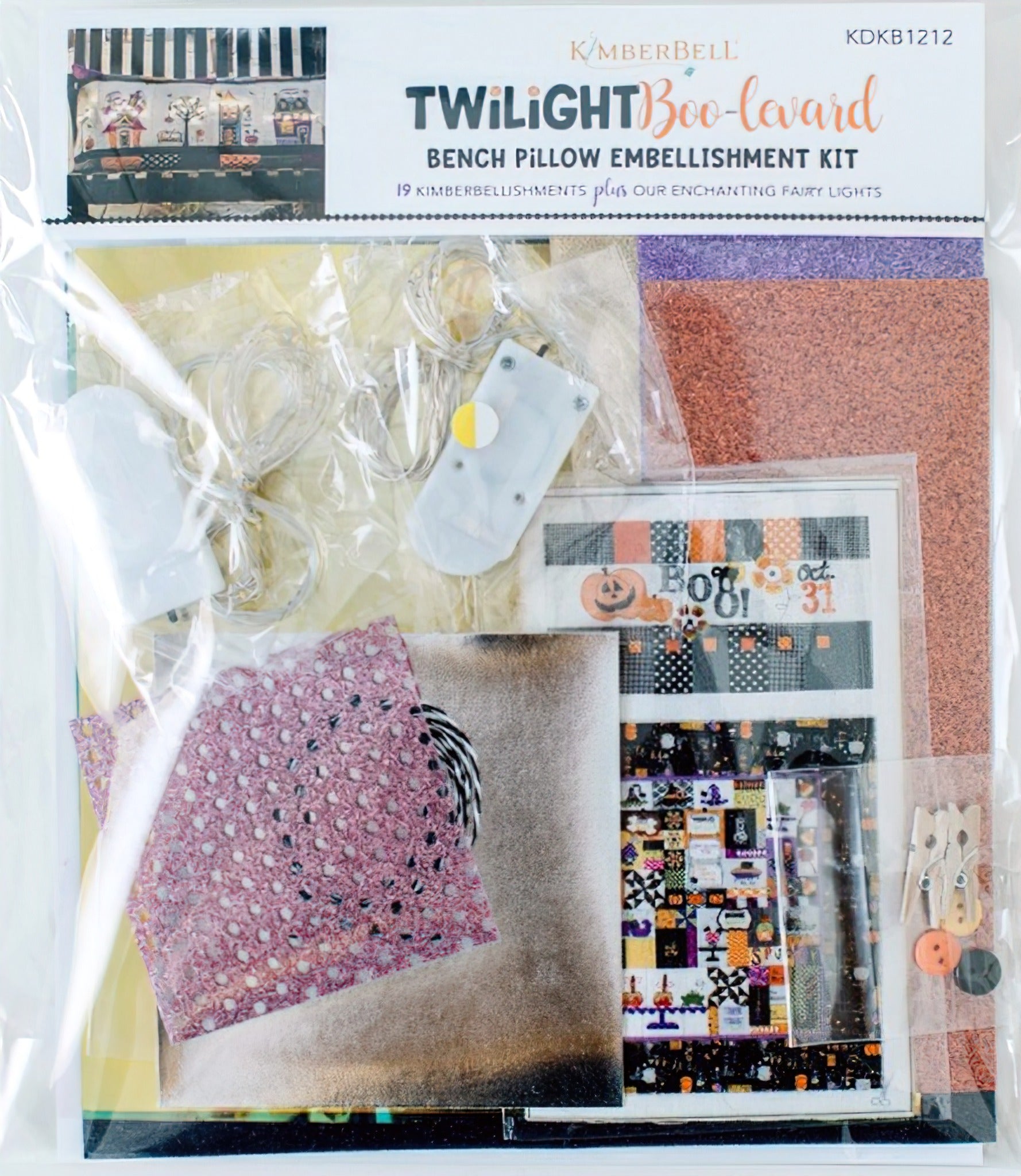 Twilight Boo-levard - Embellishment Kit by KimberBell – Quilt in a Day