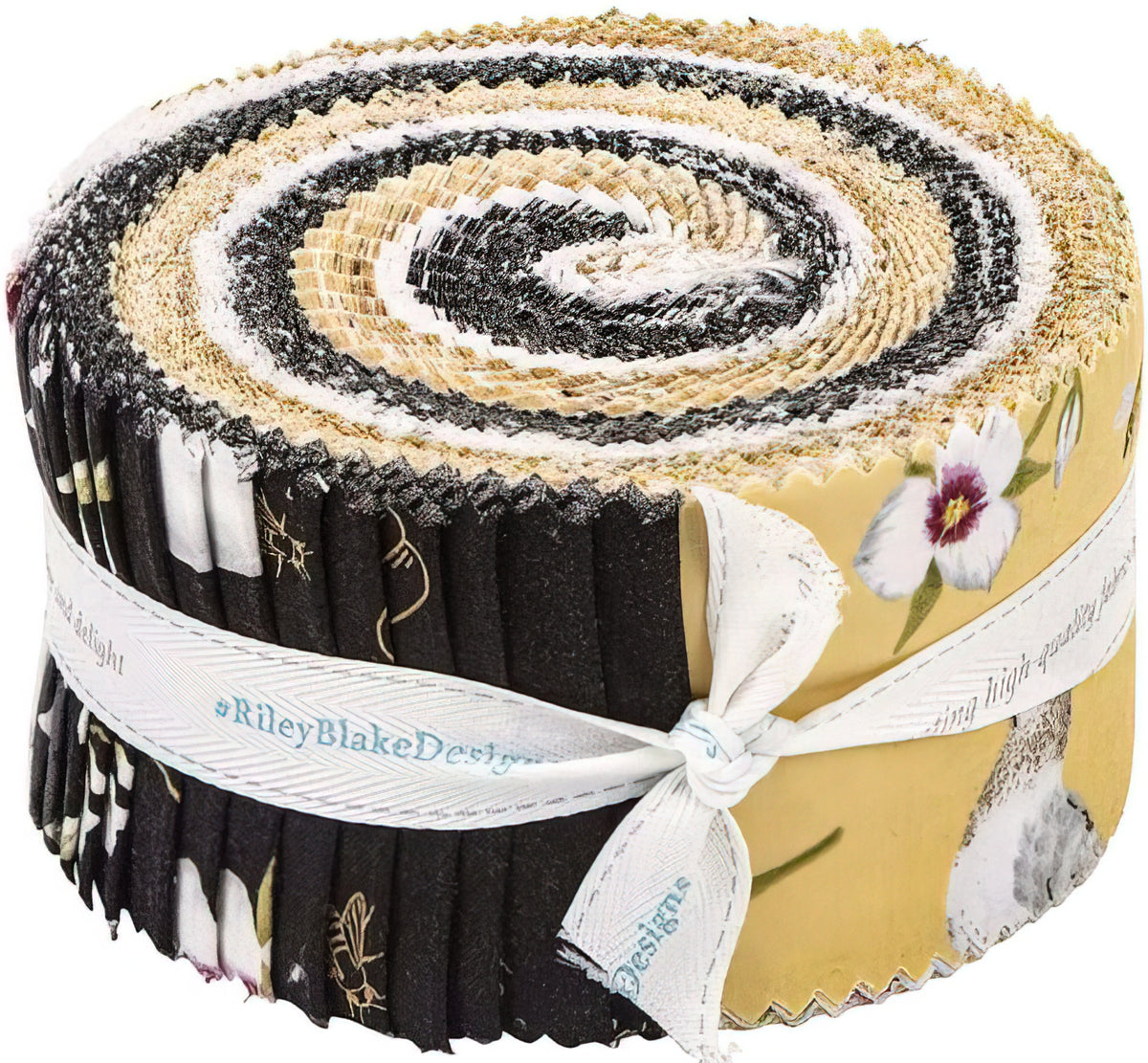 Riley Blake - Beehive State 2.5 inch Rolie Polie by Shealeen Louise 40 ...
