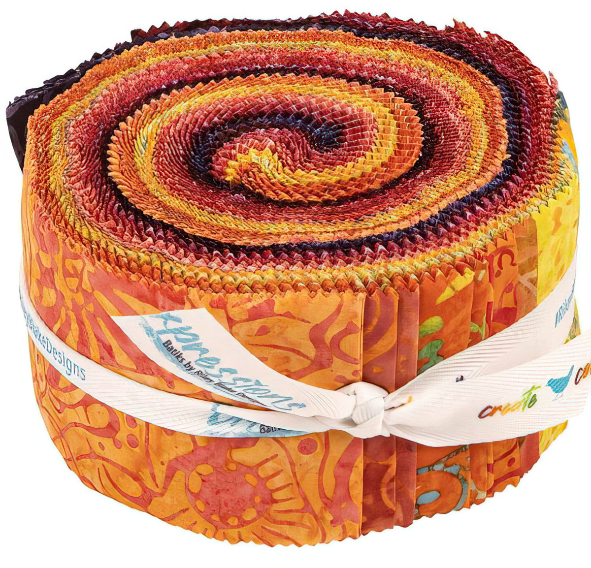 Riley Blake - Expressions Batiks Phoenix 2.5 inch Rolie Polie 40 pcs ...