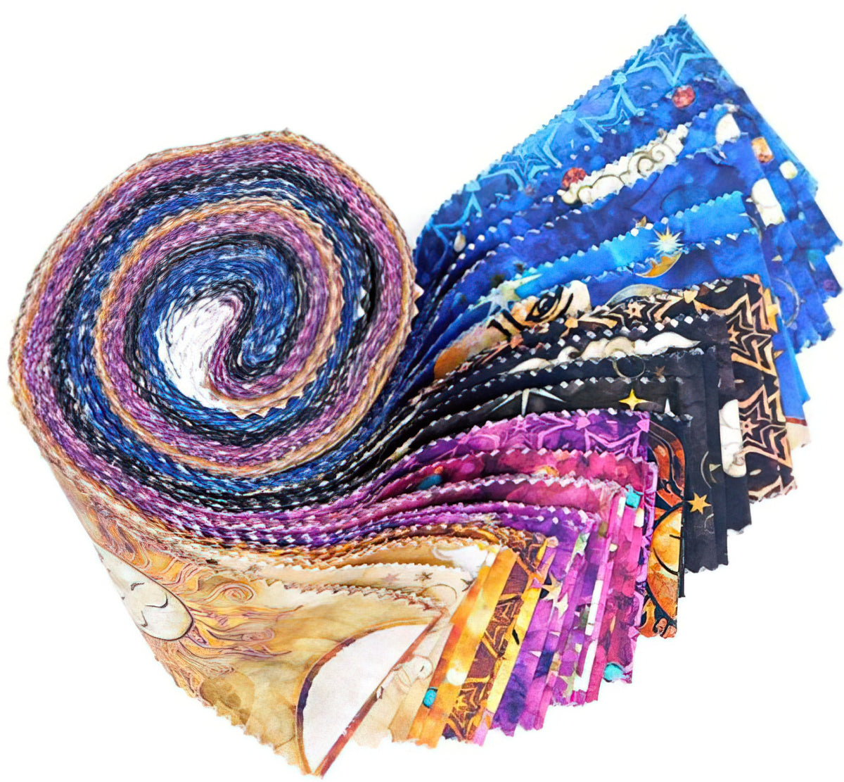 Quilting Treasures - Moonshadow 2.5 inch Strips – Quilt in a Day
