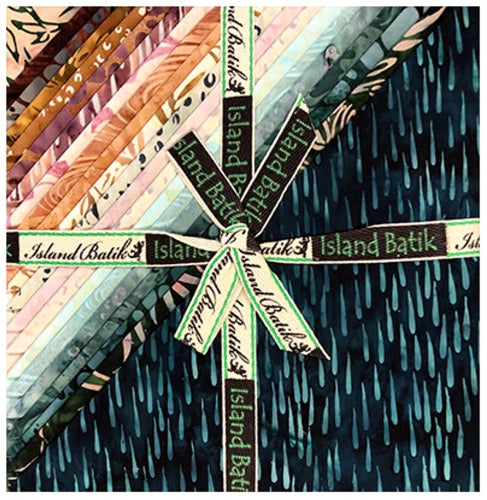 Island Batiks - Tranquility 10x10 Stack Pack – Quilt in a Day
