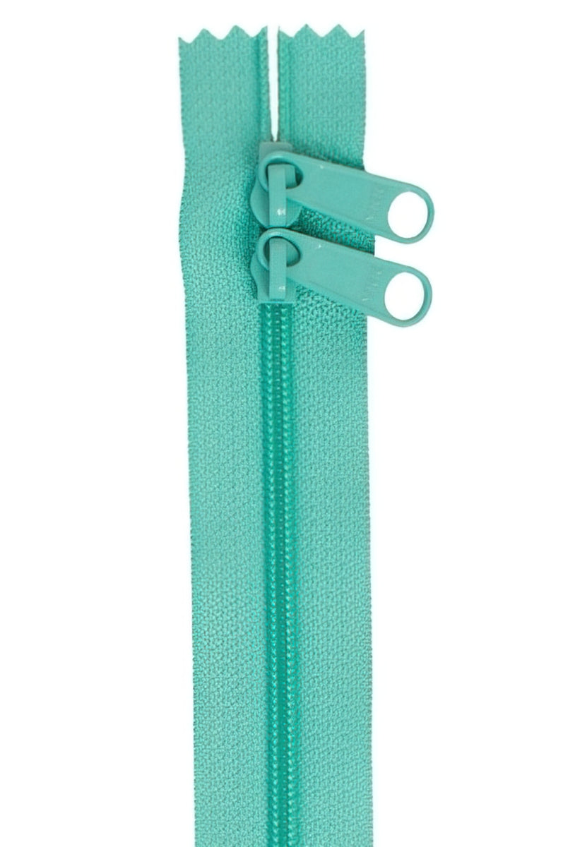 Zipper - Turquoise 30 Inch Double Slide Handbag Zipper by Annie – Quilt ...