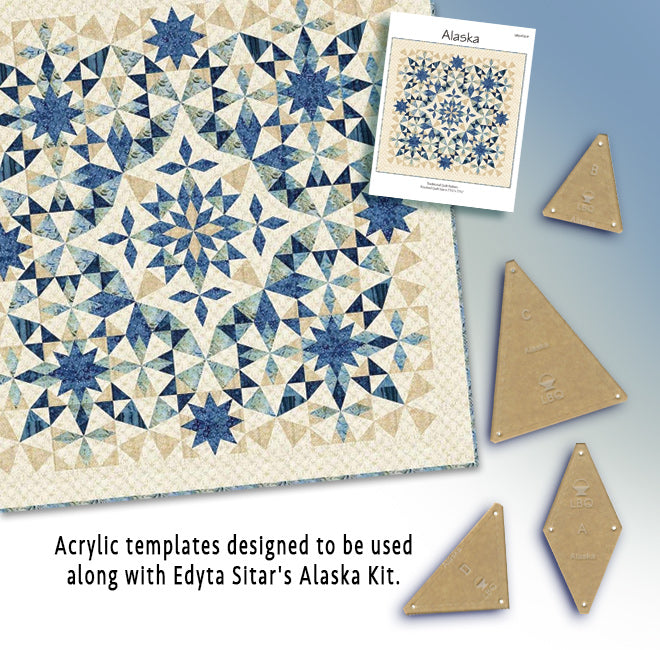 Alaska Templates by Edyta Sitar/Laundry Basket Quilts – Quilt in a Day