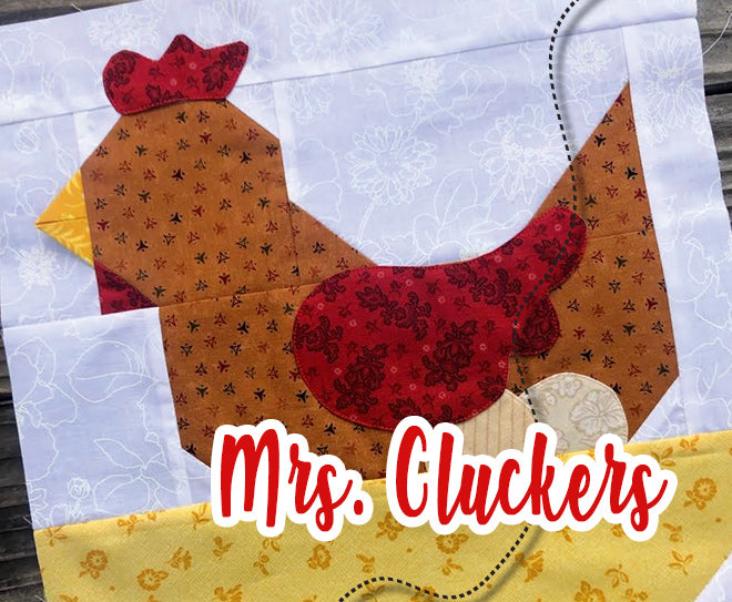 Mrs. Cluckers Kit- Fun on the Farm – Quilt in a Day
