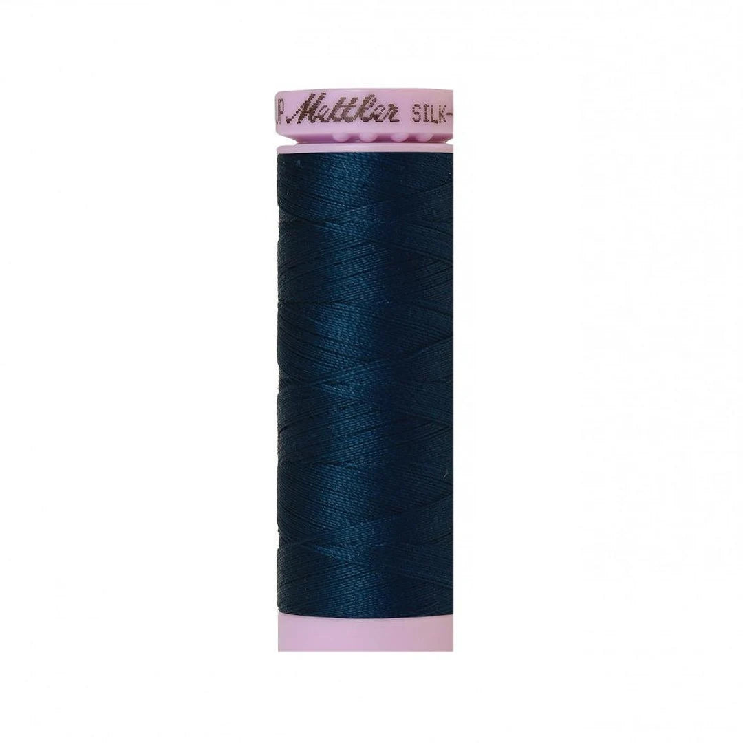 Mettler Thread-Silk Finish Cotton 50 wt, 164 yds Slate Blue – Quilt in ...